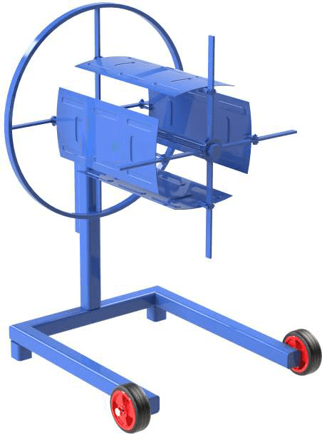 Hose laying collection machine - Sertsan Plastik
